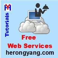 Free Web Services - Herong's Tutorial Examples