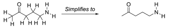Skeletal Formula Notations