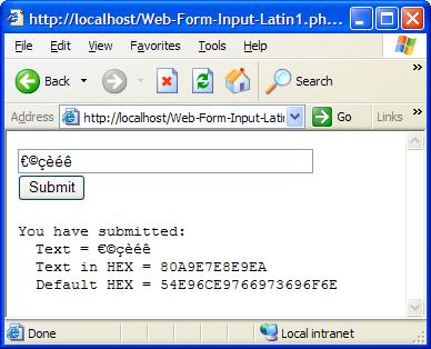 Testing Latin1 Alt Keycodes with IE