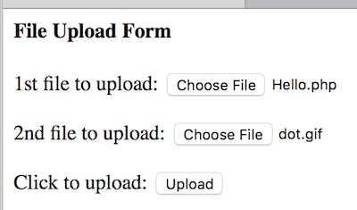 File Upload Web Form