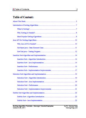 PDF Printing Version - Sorting Algorithms