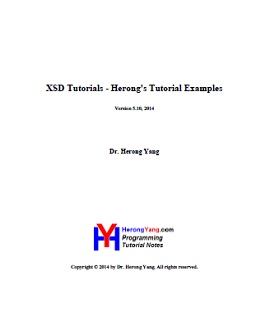 PDF Printing Version: XSD Tutorials